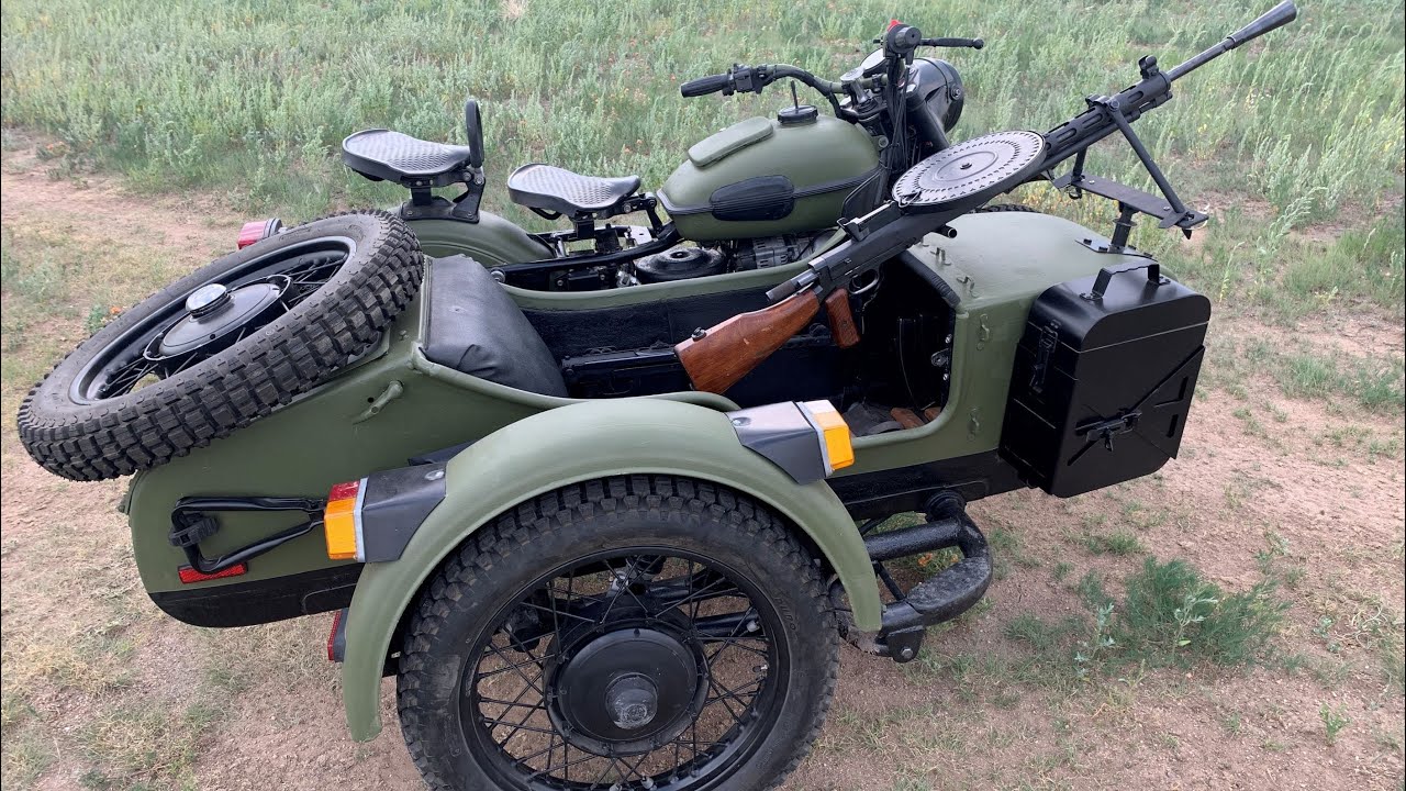 Shooting A Target From A Moving Sidecar, How Hard Can It Be? - YouTube