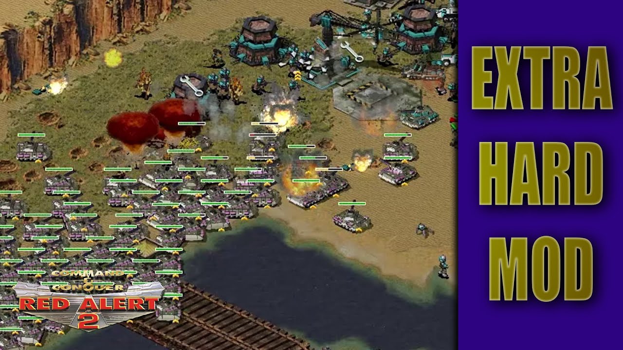 Red Alert 2 | Extra Hard Mod | Sometimes all it takes is TANKS - YouTube