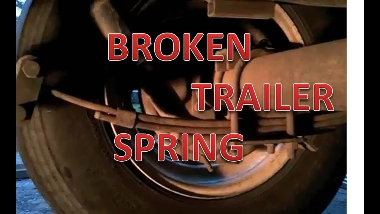 Broken Camper Spring Repair - YouTube