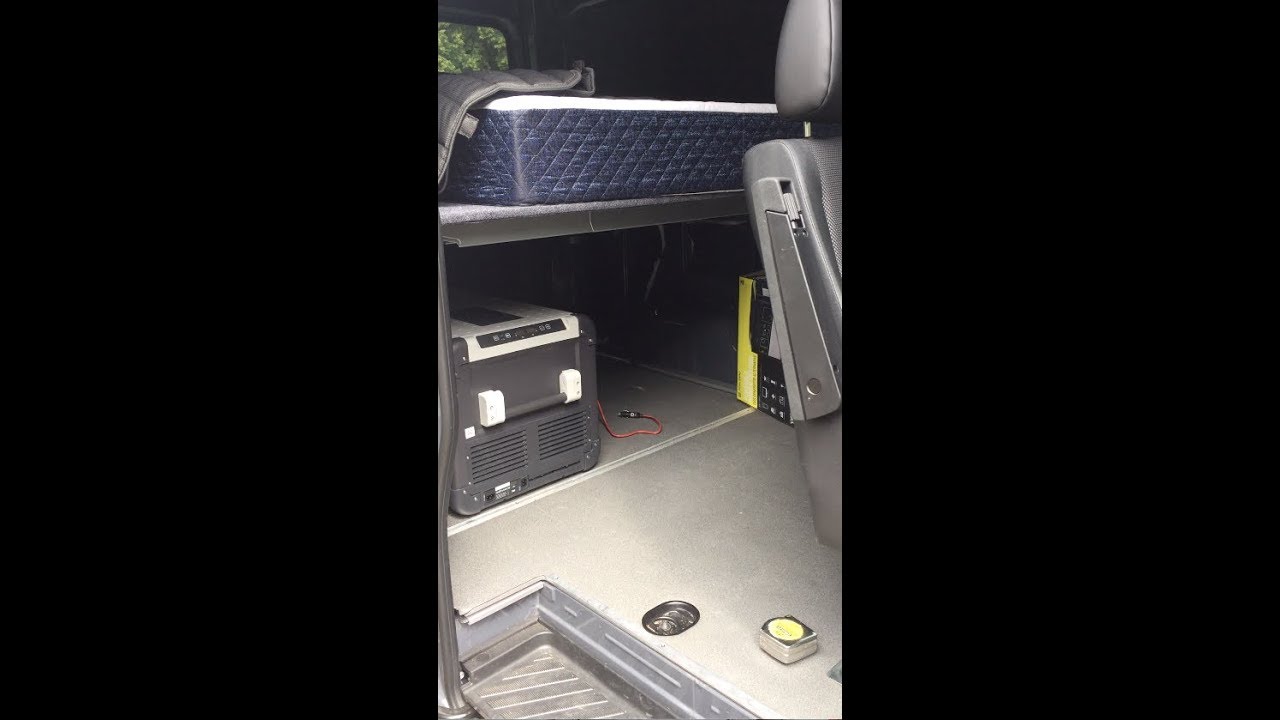 Product Review Dometic CFX75DZW in our Sprinter van - YouTube