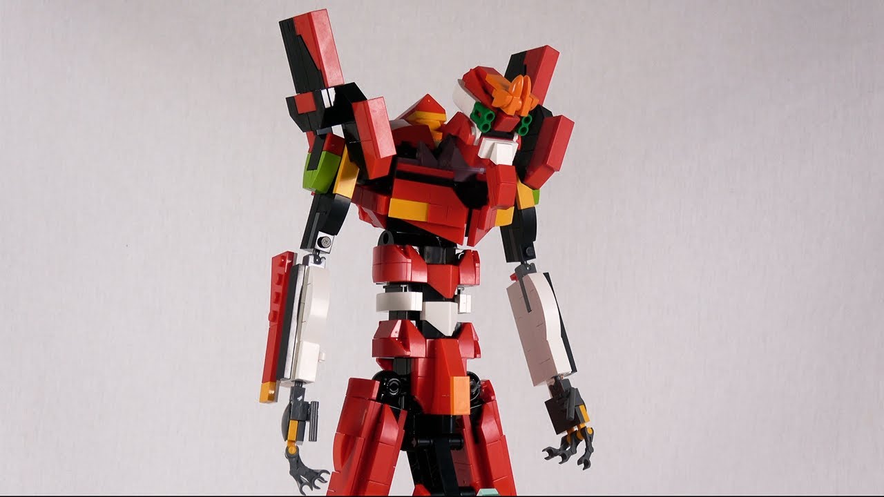 fake Lego Evangelion Unit-02 - YouTube