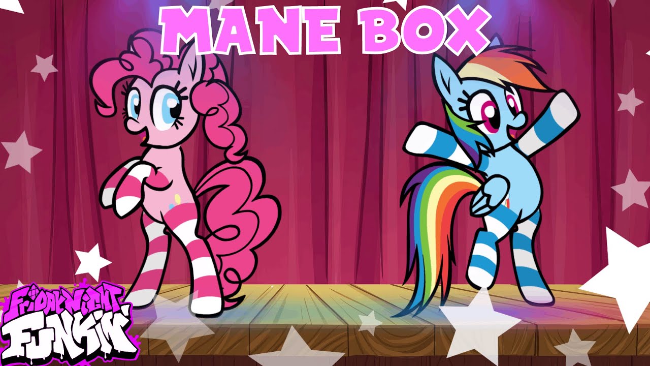 FNF: Mane Box / Pinkie Pie and Rainbow Dash sing a song ToyBox Tarzan ...