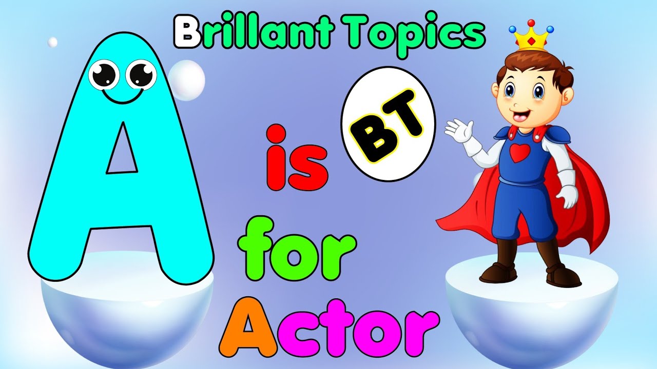 ABC Phonics Song - Toddler Learning Video, A for Actor, Phonics Song ...