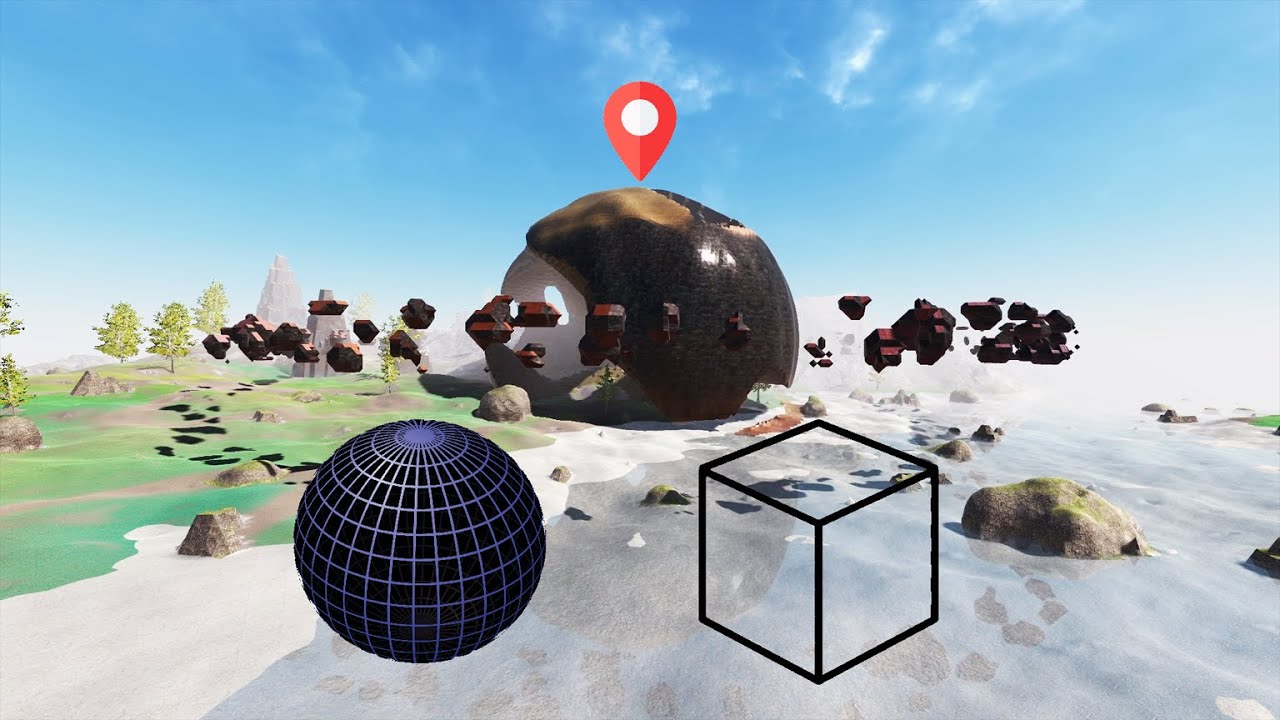 Procedurally Placing Voxel Terrain Features like Rocks, Metallic Spires ...