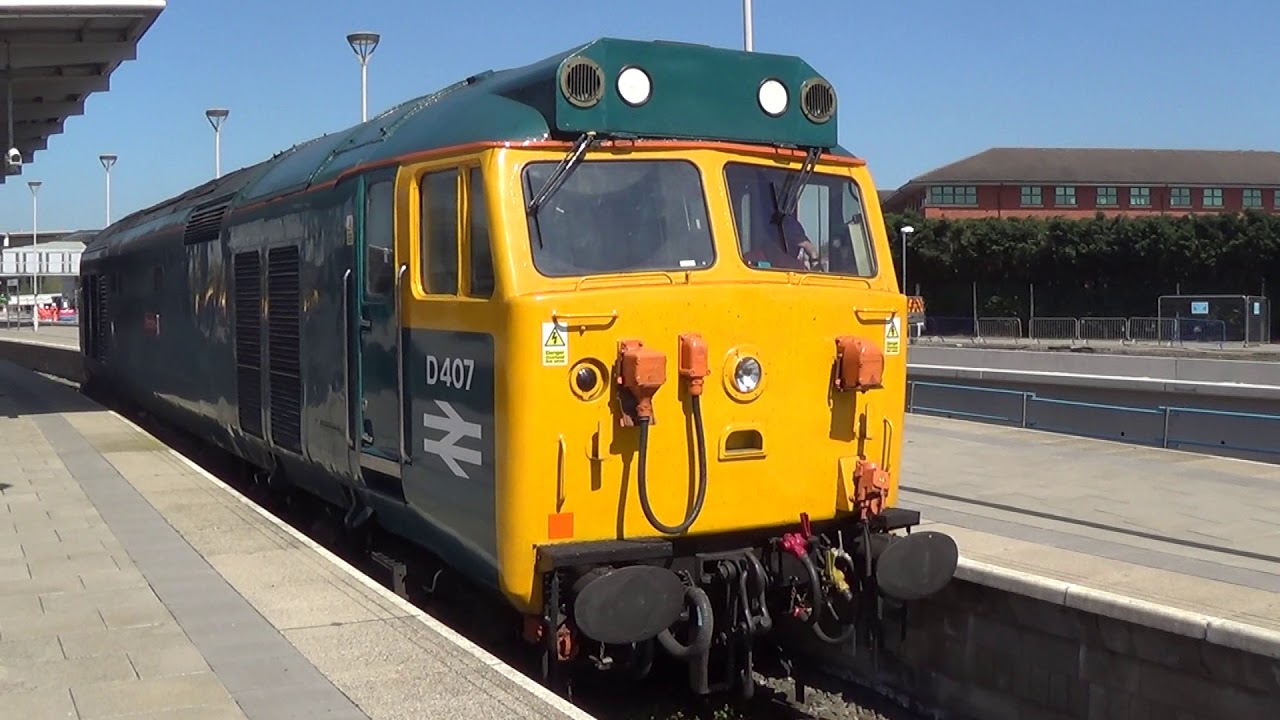 Class 50 (50007) Light Engine Move - Derby - Friday 20th April, 2018 ...