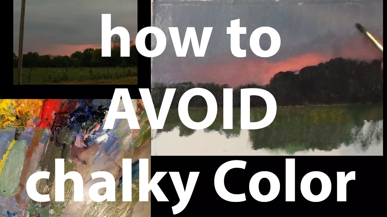How to paint BETTER looking Less chalky COLOR - YouTube