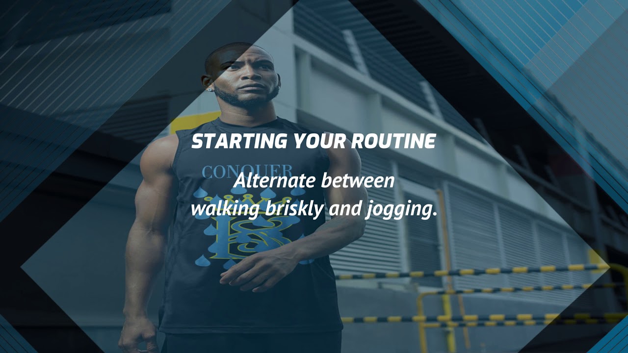 slideshow video maker for a step by step jogging tutorial 806k - YouTube