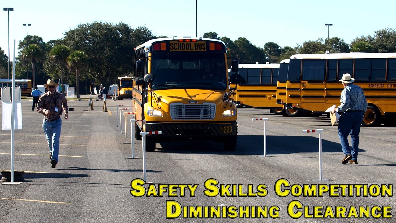 School Bus Drivers Safety Skill Competition / Scoring - Diminishing ...