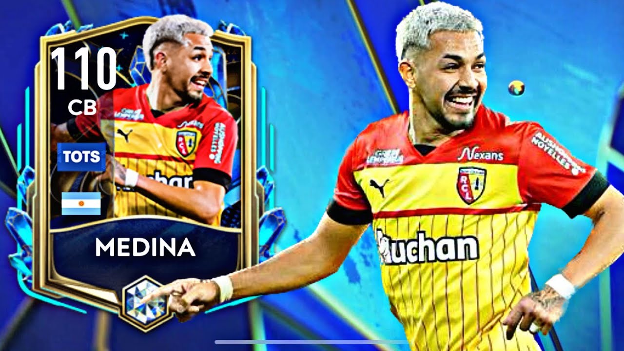 OMG FREE 110 MEDINA GAMEPLAY REVIEW FIFA MOBILE TOTS 23 - YouTube