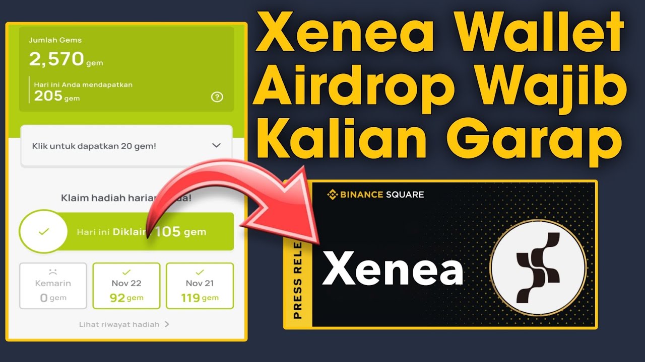 Xenea Wallet Airdrop Wajib Kalian Garap Task Misi Setiap Hari Mudah ...