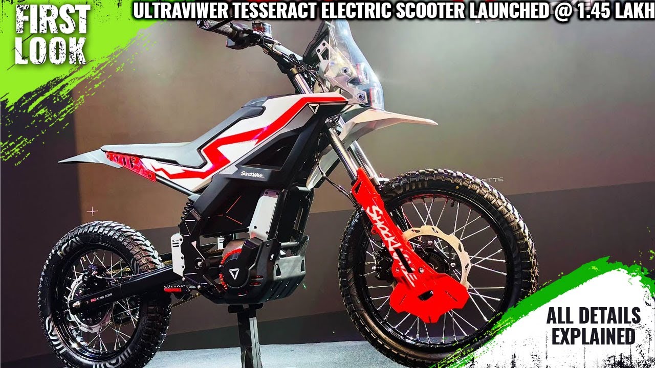 Ultraviolette Shockwave Enduro Electric Bike Launched - Explained All ...
