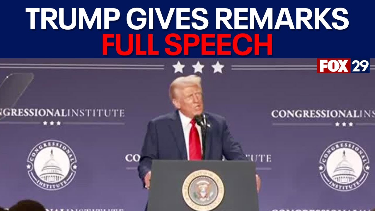President Trump speaks at House GOP retreat in Florida - YouTube