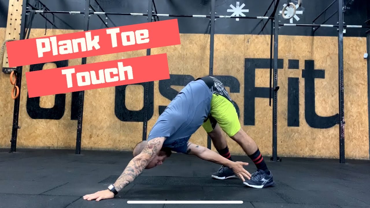 PLANK TOE TOUCH | Demonstração de execução - YouTube