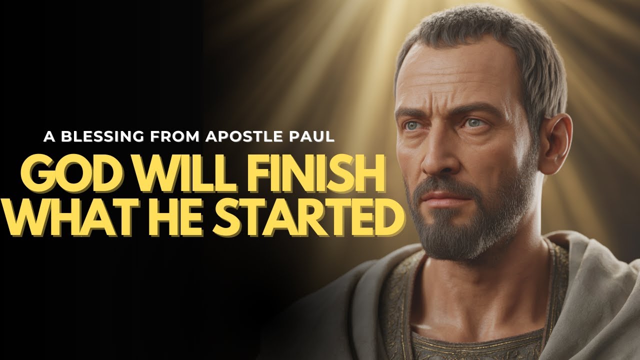 Prophetic Word: God Will Finish What He Started | A Blessing from ...