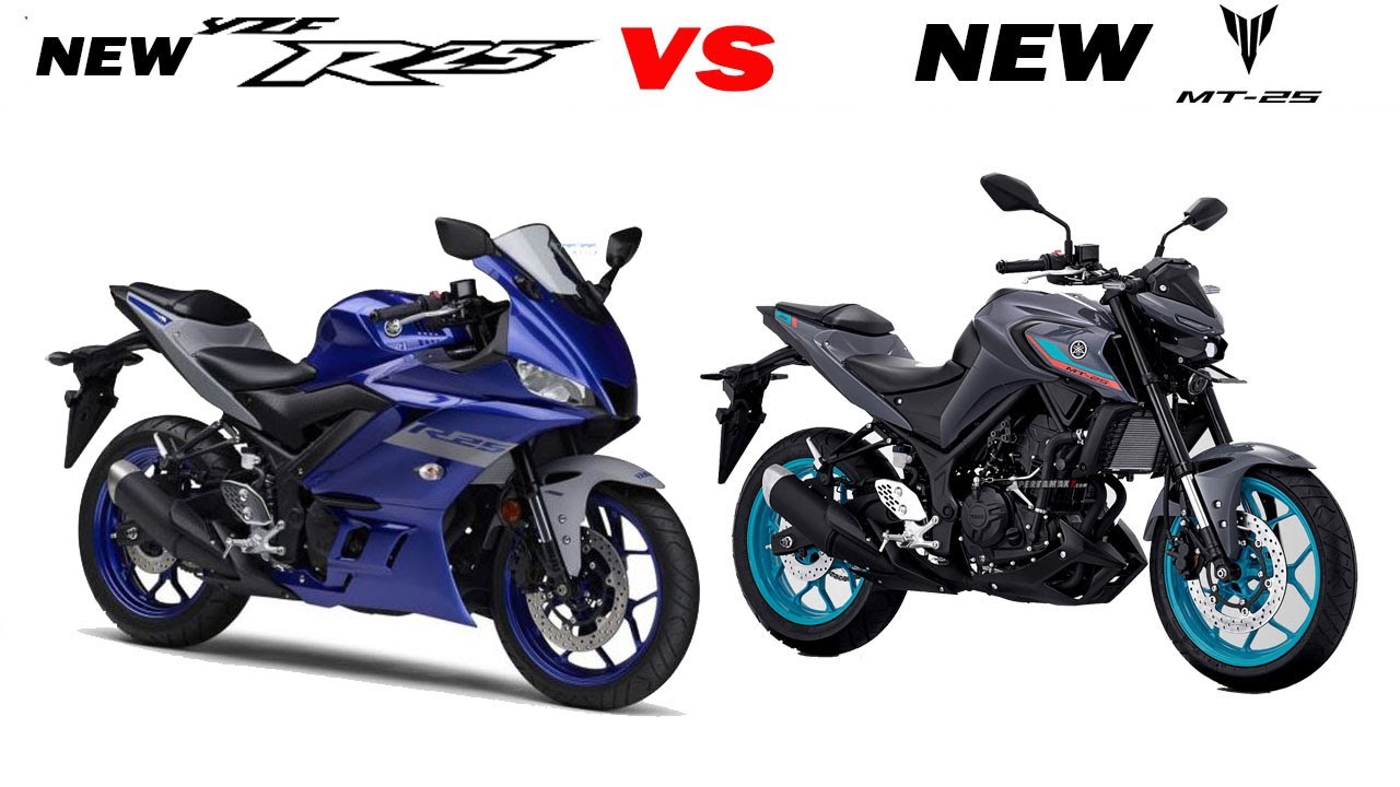 PILIH YAMAHA NEW R25 atau NEW MT-25 ??? - YouTube
