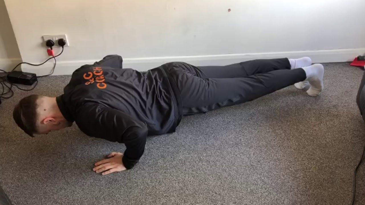 Eccentric Push Ups - YouTube