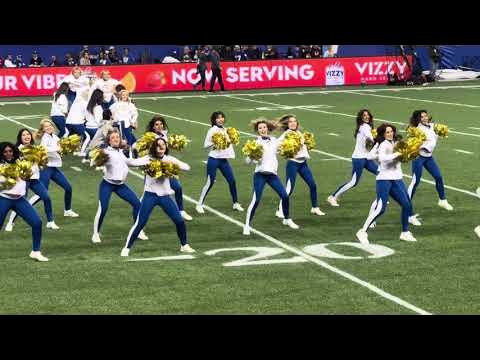 Winnipeg Blue Bomber Cheer/Dance Team 2024 -1 - YouTube