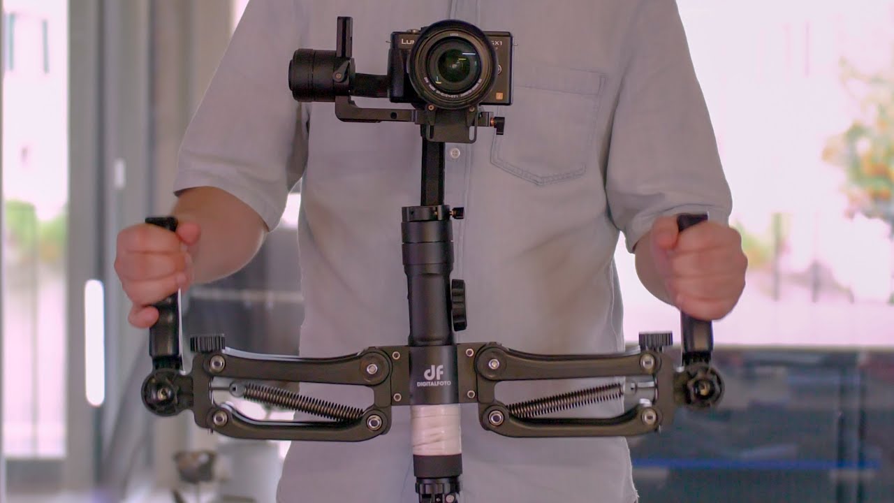 z axis stabilizer for gimbal like ronin s - DigitalFoto DH04 test - YouTube