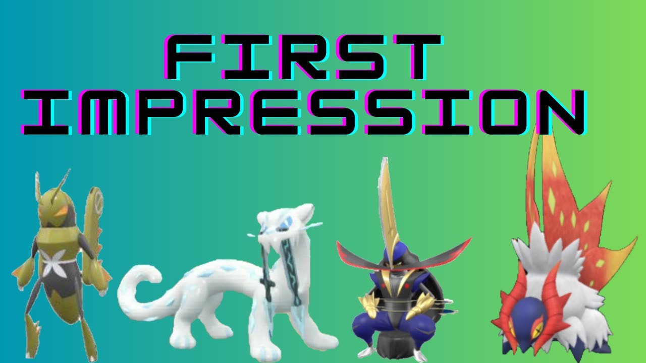 COOL FIRST IMPRESSION TEAM - Pokemon Scarlet & Violet Competitive ...