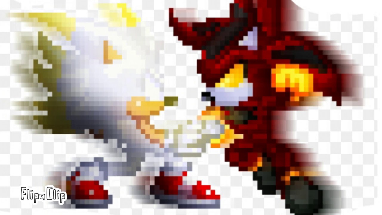 True hyper sonic vs hell shadow - YouTube