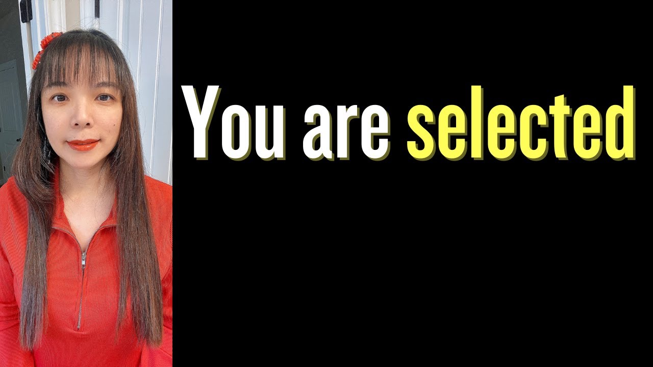 You are selected by God for special assignment! You're fully ready! # ...