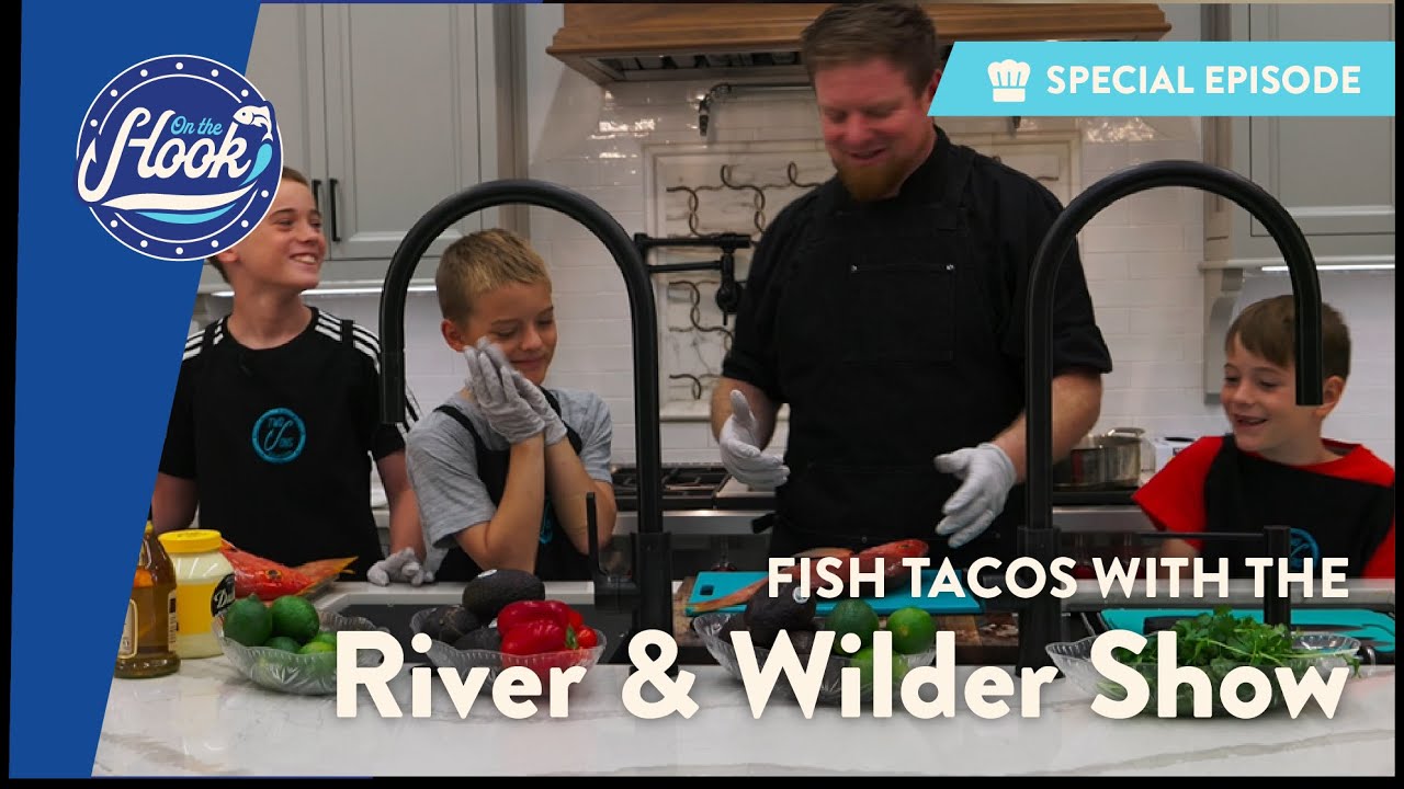 Chef Dylan makes Fish Tacos with the River and Wilder Show! - YouTube