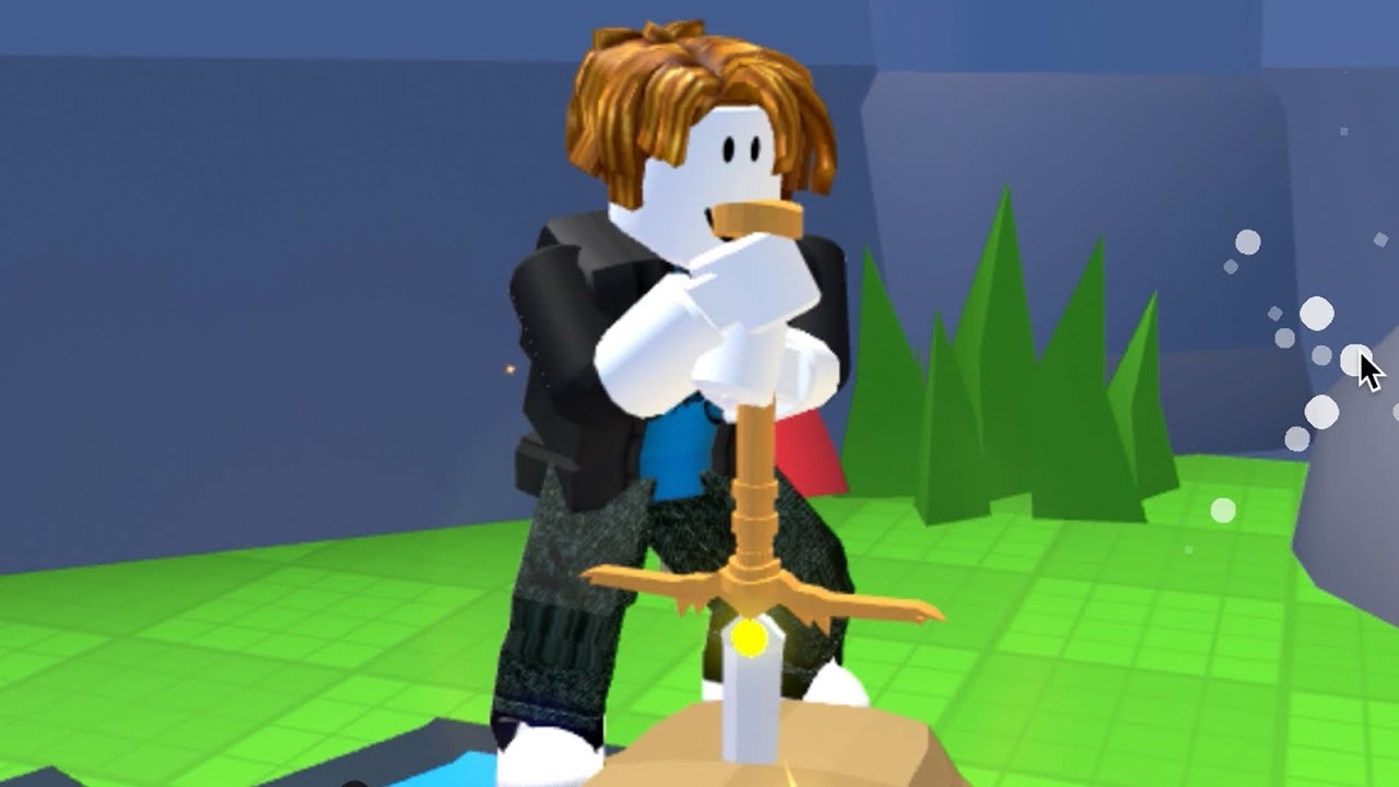 AARAV found a GOD SWORD in roblox - YouTube