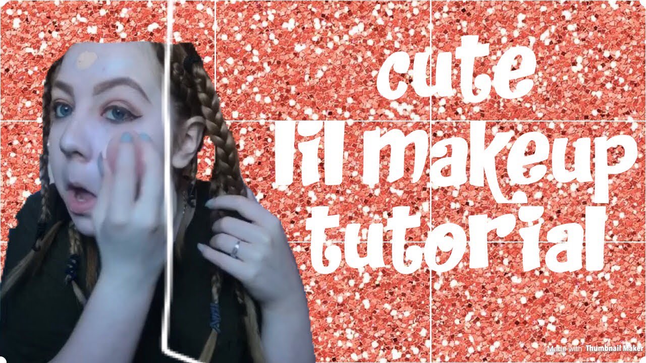 Cute lil makeup tutorial - YouTube