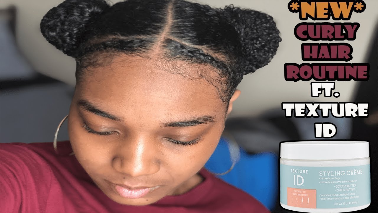*NEW* Curly Hair Routine | Texture ID Styling Crème | CURLZ - YouTube