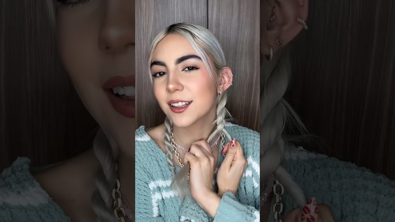 Tutorial de churritos en el pelo😍👀 #peinadosfaciles - YouTube