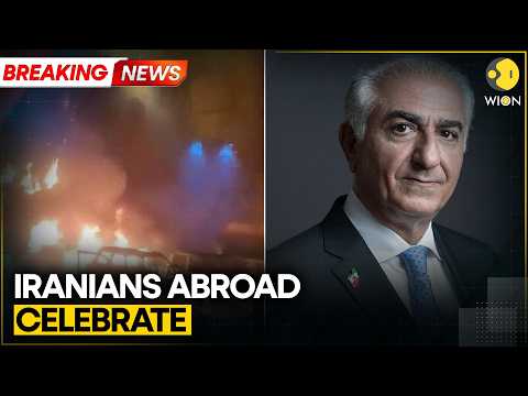 Iran-Israel War | London: Supporters of Iran's Exiled Crown Prince Celebrate Iran Strike | BREAKING