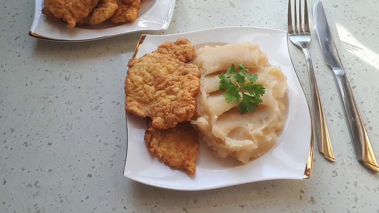 Snitsel - Şnitsel Hazırlanması / Shnitzel tarifi / Yemek tarifleri ...