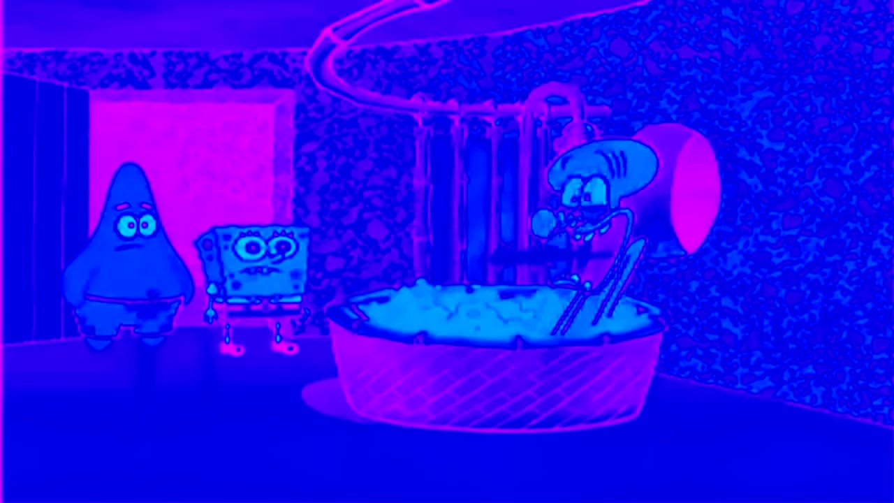 SPONGEBOB AND PATRICK INTERRUPTS SQUIDWARD'S BATH IN POWER - YouTube