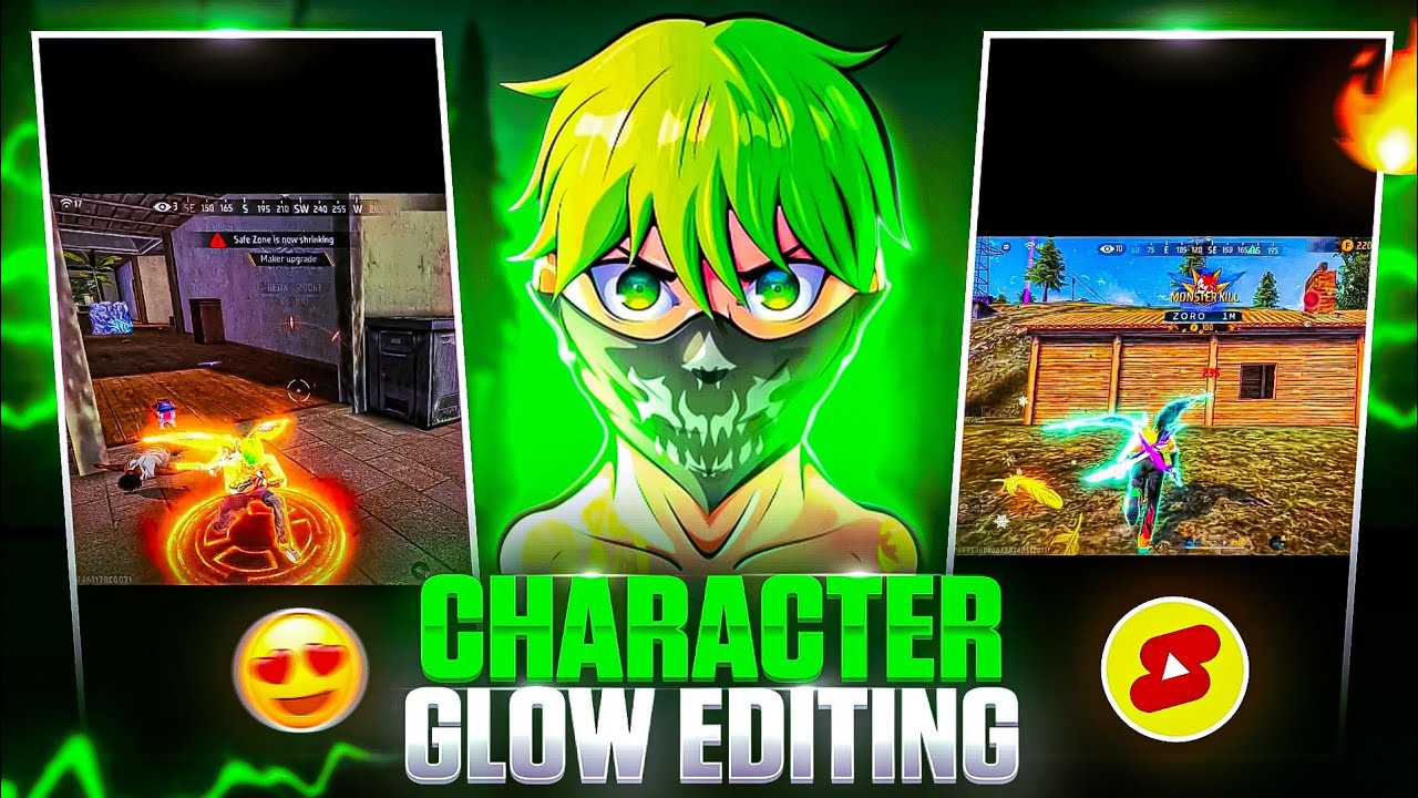 Character Glow Effect Like Zoro FF 🤯 || how to make glow effect like ...