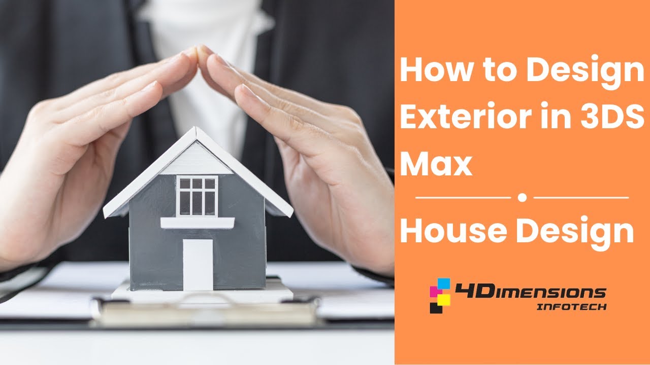 How to Design a Exterior in 3DS Max | House Design #civilengineering # ...