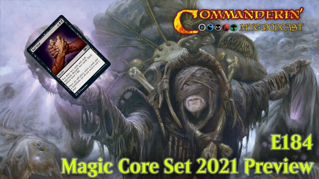 E184 Magic Core Set 2021 Preview Card, Bad Deal - YouTube