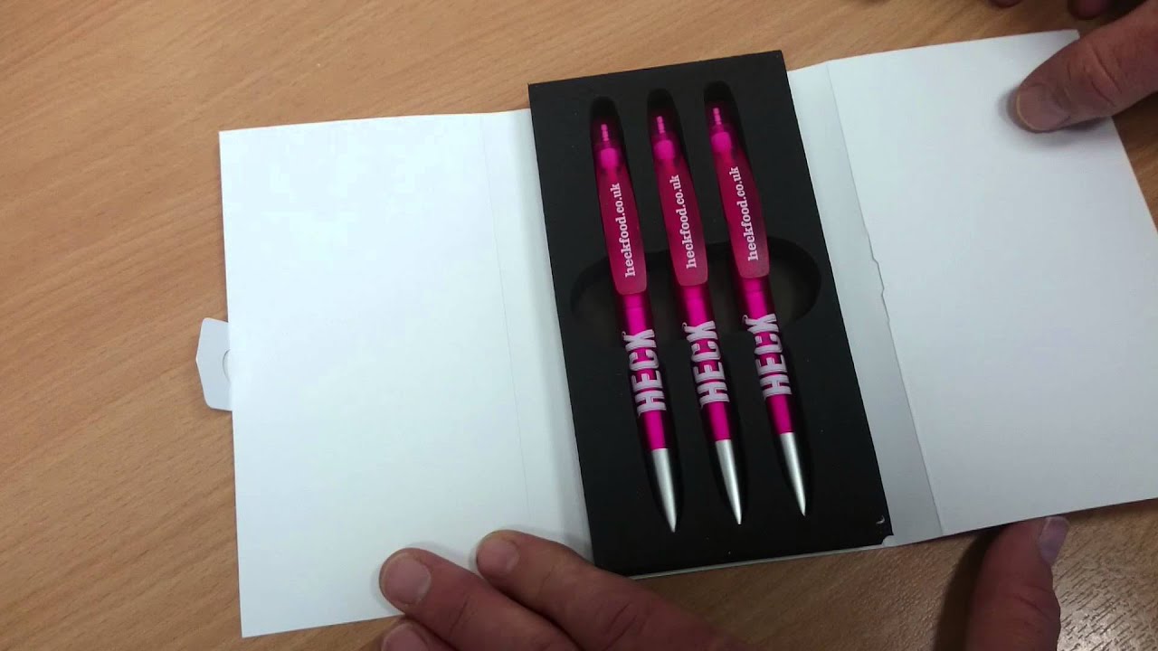 Prodir Pens from Purple Patch Hamble - YouTube