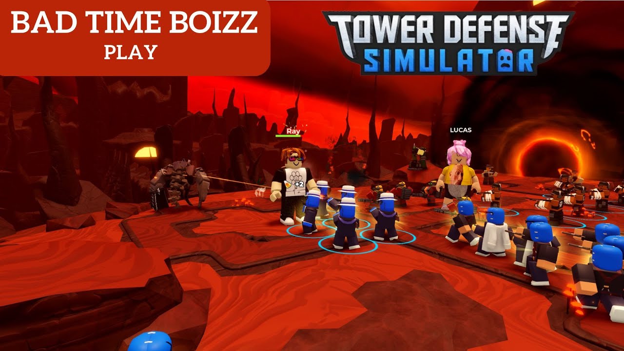 The Bad Time Boizzz Play Tower Defense Simulator (Halloween Event Night ...