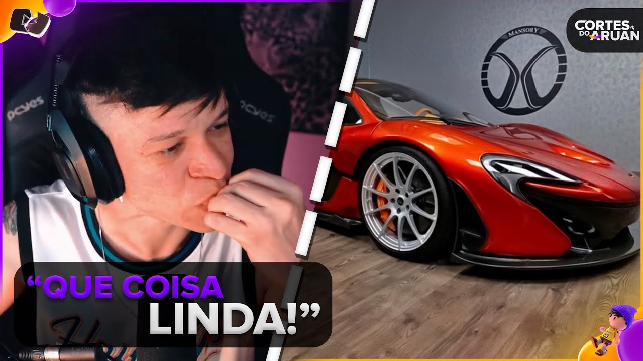 ARUAN MOSTRA A NOVA MCLAREN P1 NO BRASIL (1 DE 3) - Cortes do Aruan ...