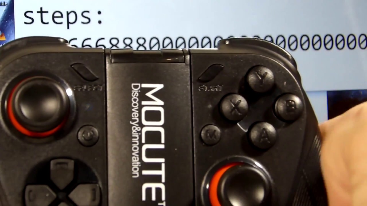 Using Mocute 050 gamepad from Scratch 2.0 - YouTube