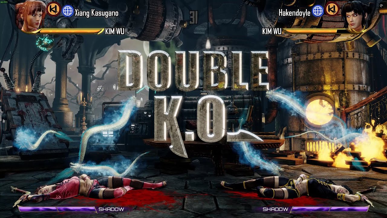 Killer Instinct 2013 [STEAM]: Kim Wu Double KO Mirror Matches with Hakendoyle (2/1/25) - YouTube