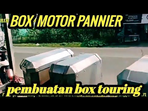 PROSES CAT SIDE BOX MOTOR||pemasangan fitingan braket box - YouTube