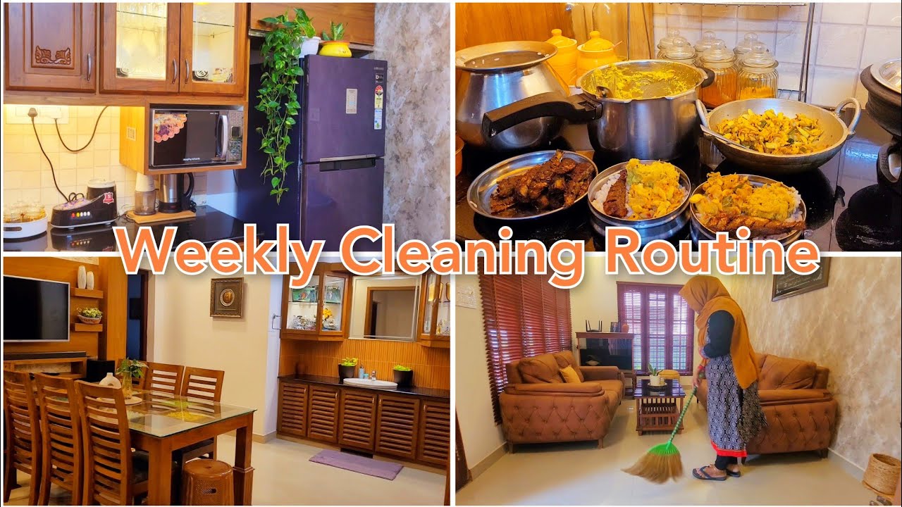 Weekly Cleaning Routine | Cleaning Home | Busy Morning Routine |Masala ...