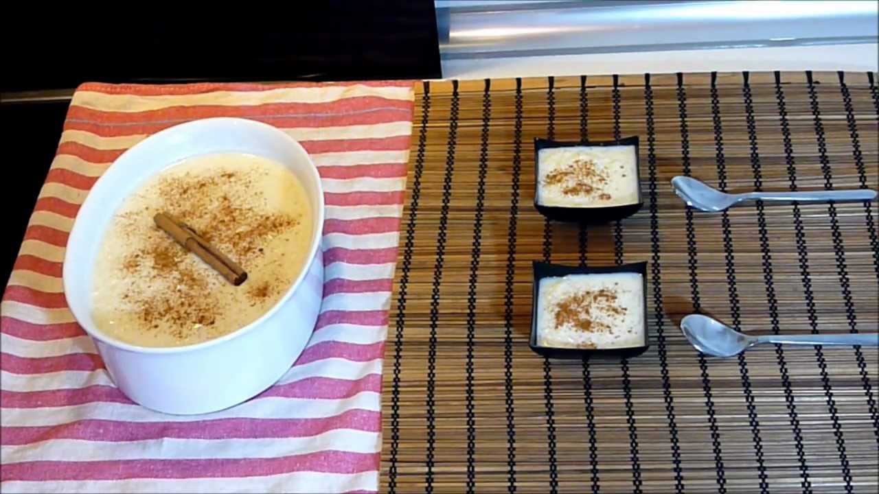 Cómo preparar Arroz con leche, fácil y rápido - YouTube
