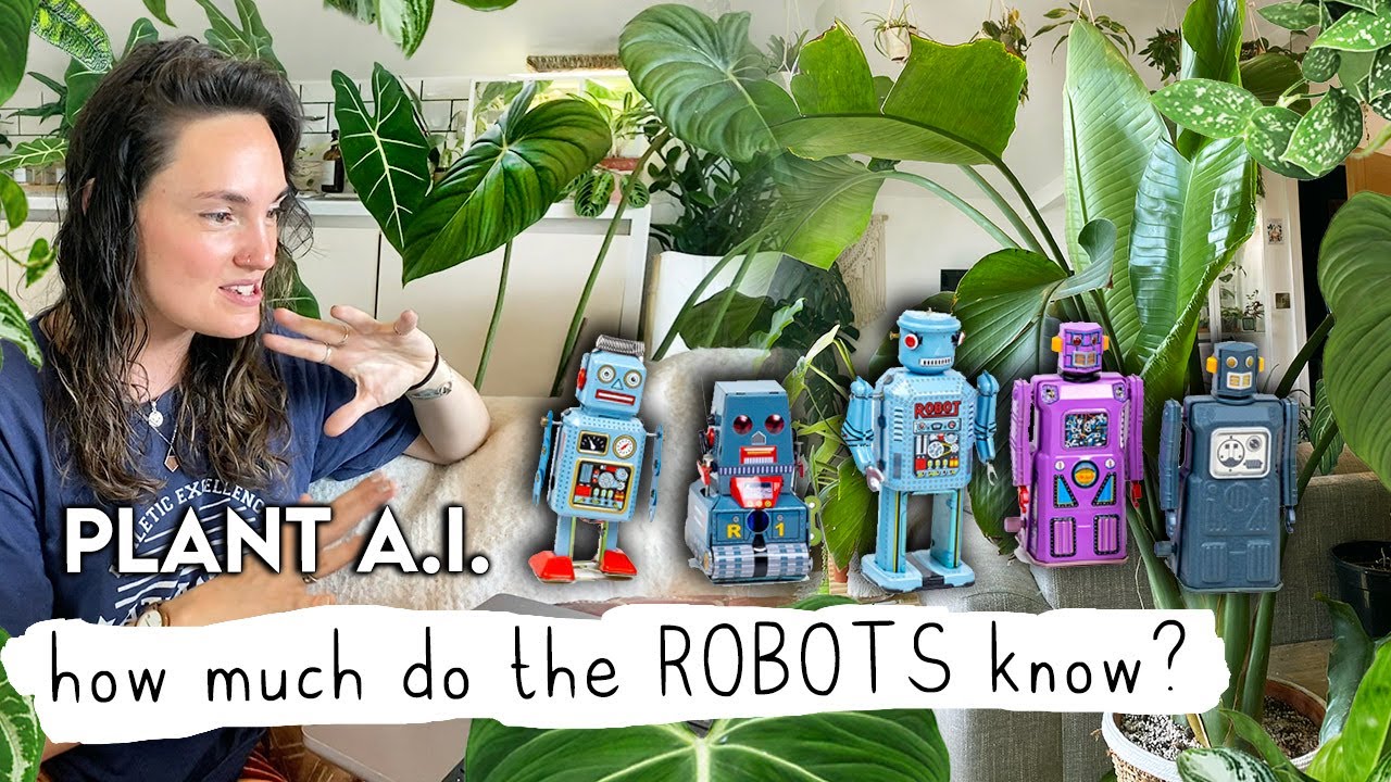 Top Houseplant Tips From A Robot 🤖 How Accurate Is Plant AI? - YouTube