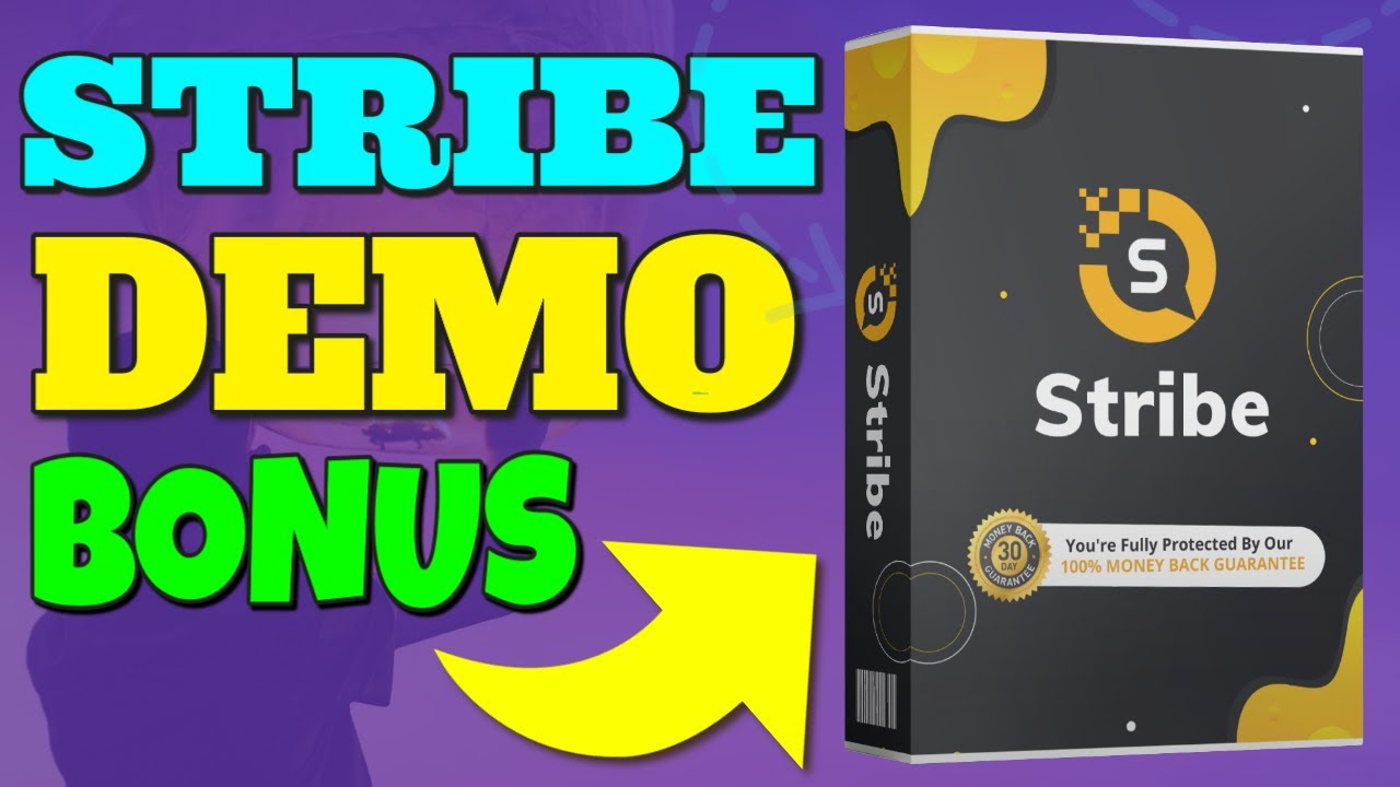 Stribe Review & Demo Stribe Review Bonus & Demo - YouTube