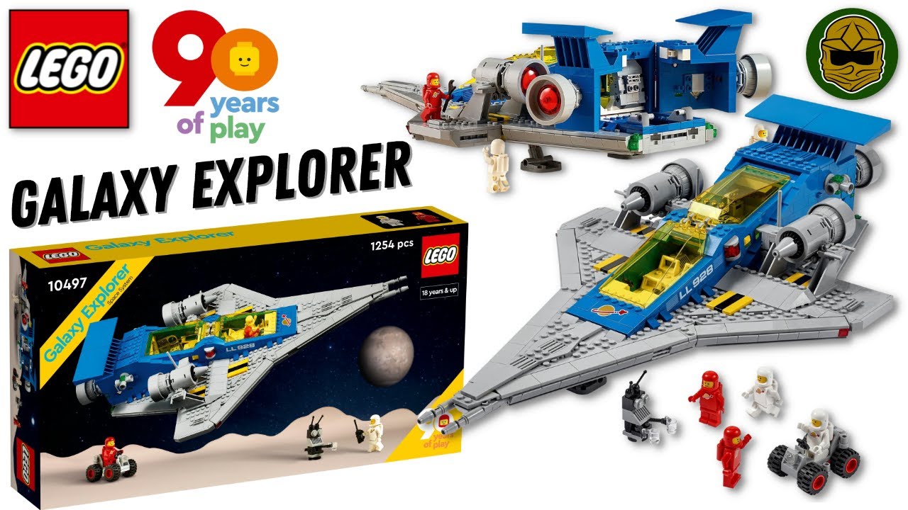 Full Thoughts: LEGO Classic Space Galaxy Explorer Revealed! 90th ...