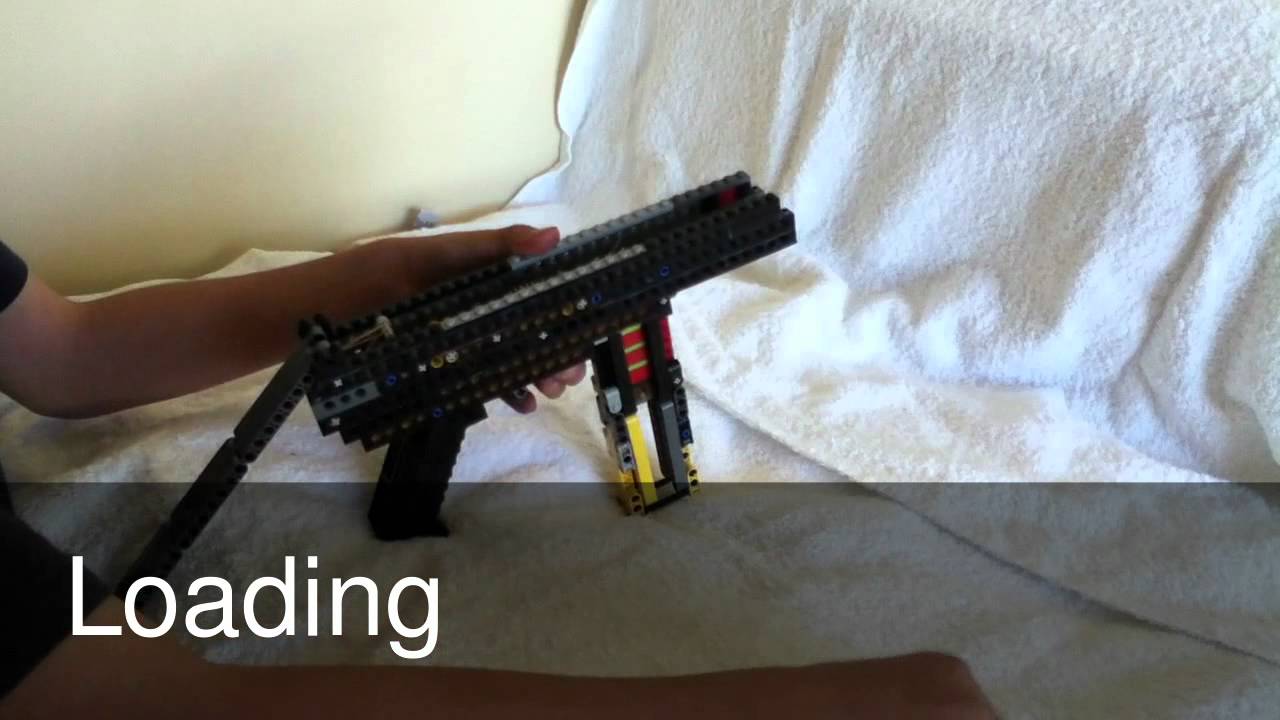 lego tec 9 dual wield (working) - YouTube