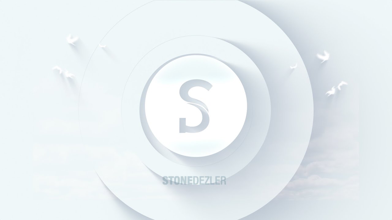 white stylish Logo Animation In After Effect Without Third Party Plugin ...