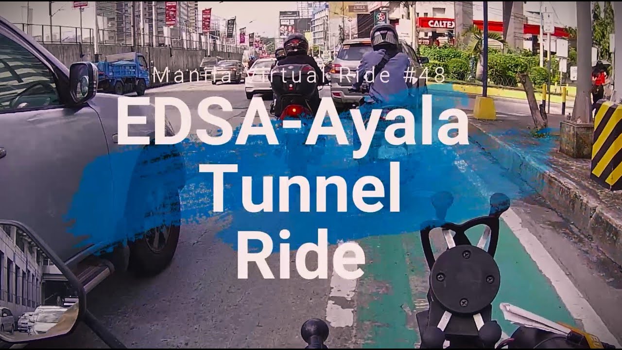 Manila Virtual Ride #48 Ayala Tunnel Ride - YouTube